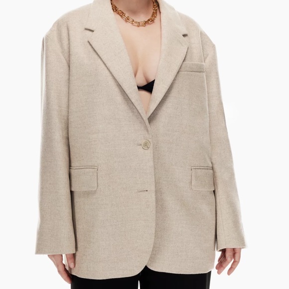 Jackets & Coats | Aritzia Wool Blazer New With Tag | Poshmark